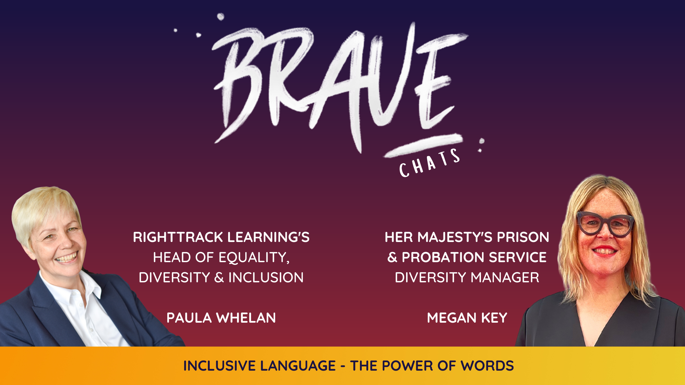 Brave Chat: Inclusive Language Webinar - RightTrack Learning